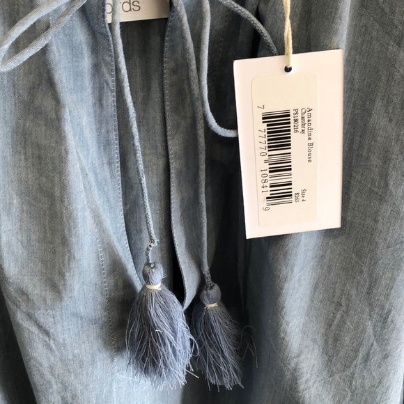 Ulla Johnson | Tops | Ulla Johnson Amandine Cold Shoulder Blouse Top ...